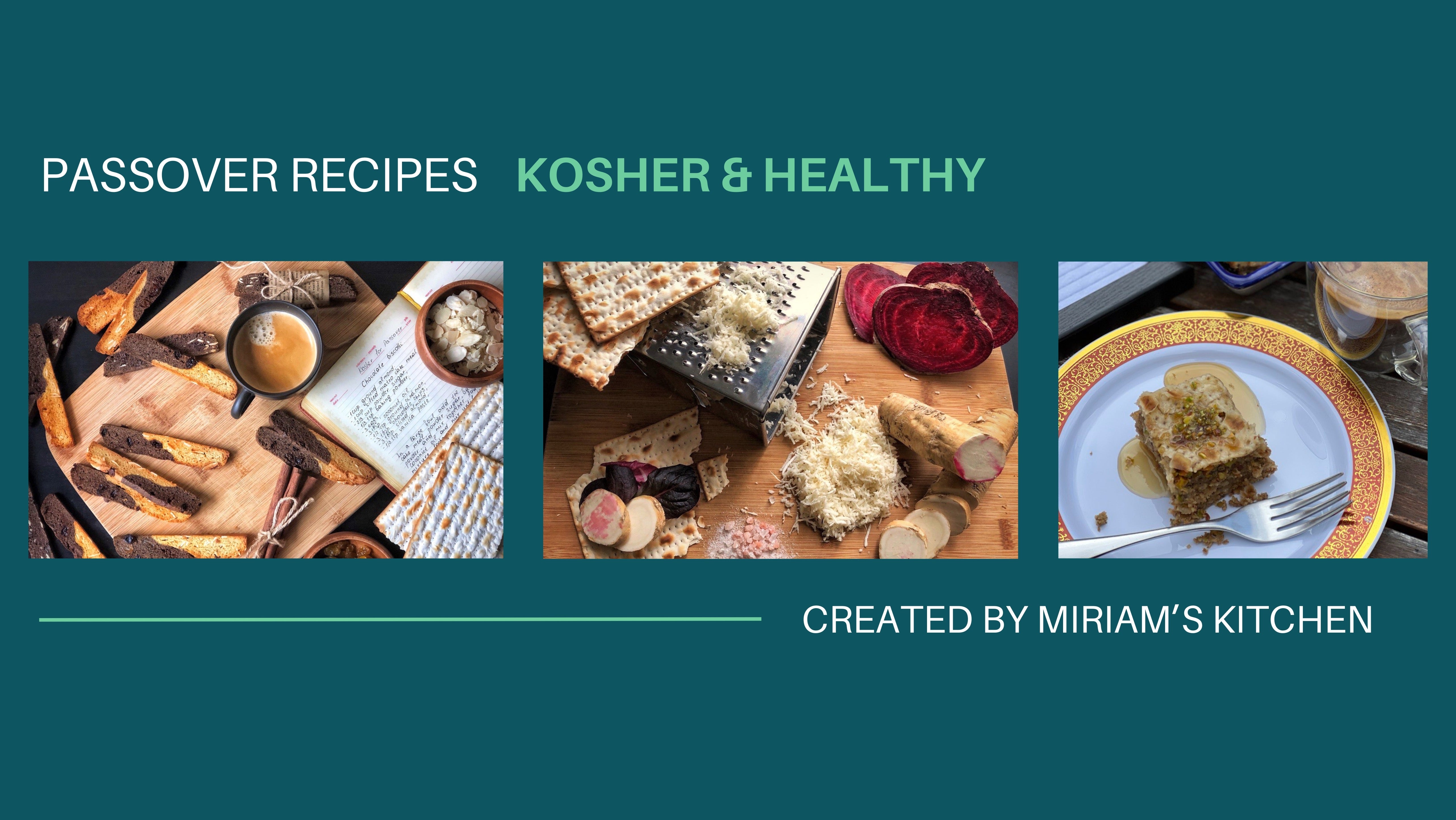 Kosher Passover Recipes, Healthy Passover Recipes – 3D Kitchen Art