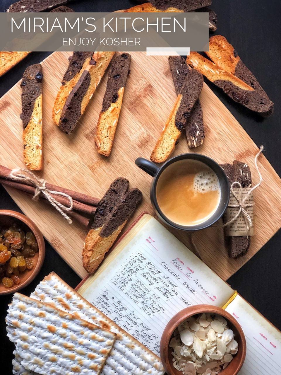 Two-tone Biscotti Passover Recipe – 3D Kitchen Art